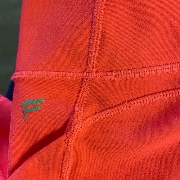 Fabletics | Pants & Jumpsuits | Fabletics Mila Pocket Capri Neon Pink ...